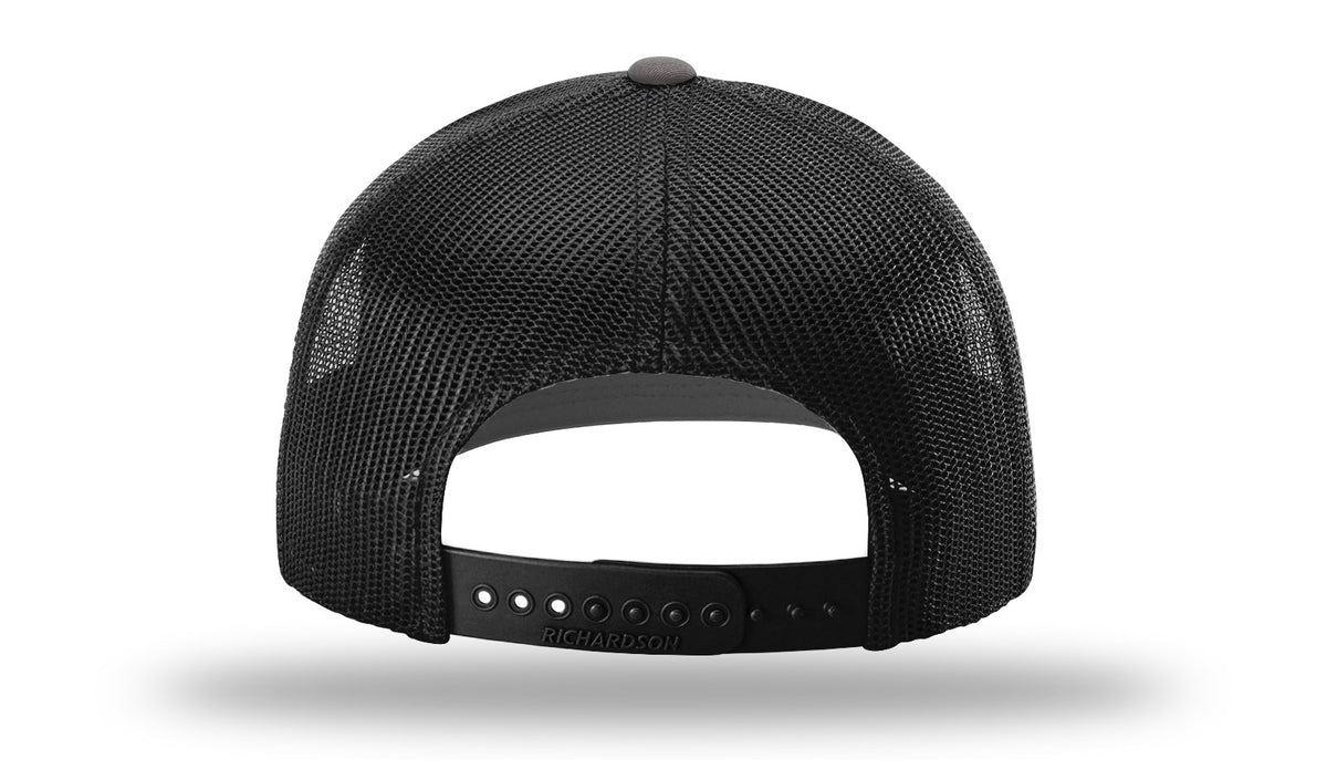Pointer GSP Color Patch Charcoal/Black Richardson 112 Snapback Trucker ...