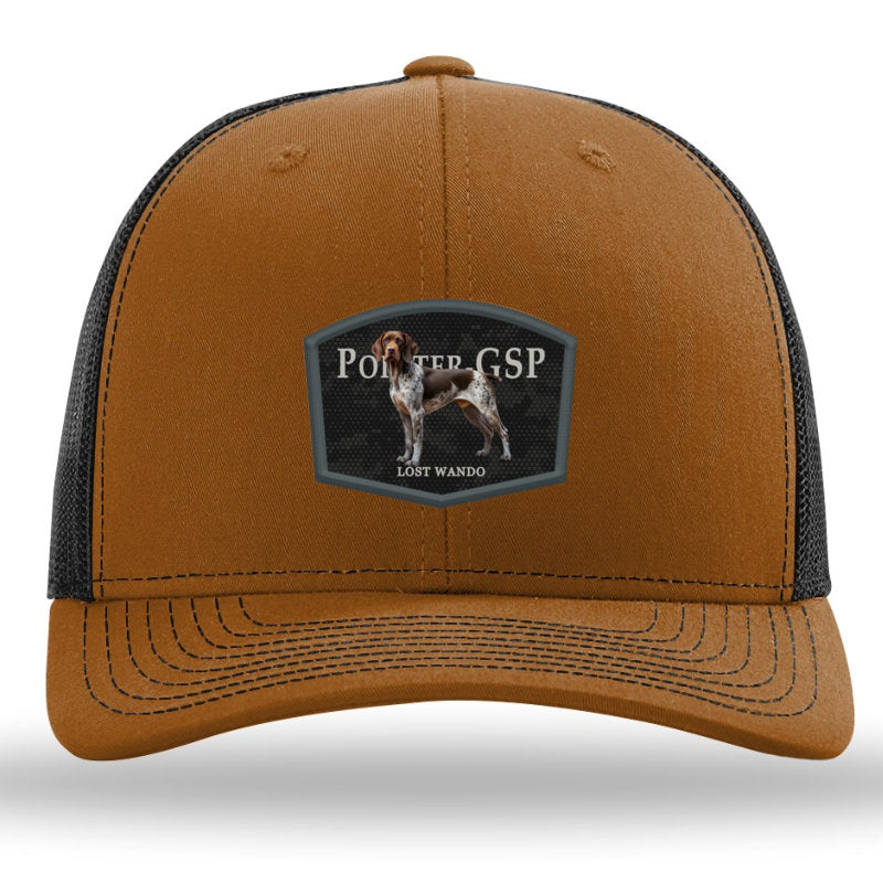 Pointer GSP Color Patch Caramel/Black Richardson 112 Snapback Trucker ...