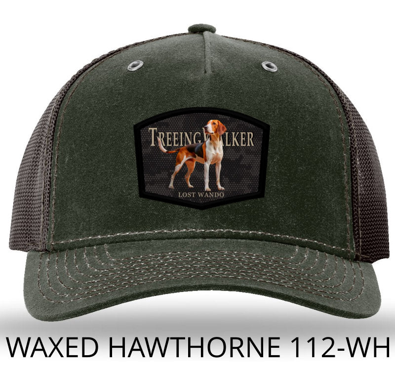 Treeing Walker Color Patch Dark Olive/Brown Richardson 112WH Rugged Wa ...